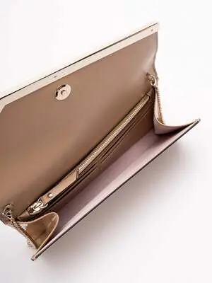 JIMMY CHOO Emmie Patchwork Chain Strap Clutch - Multicolor