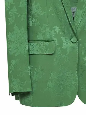 Etro Single-breasted Floral Jacquard Jacket