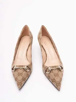 Gucci Pumps With Horsebit Detail - Multicolor