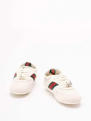 Gucci Calf Leather "shift`" Sneakers - Multicolor