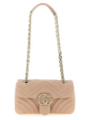 Gucci Gg Marmont Small Shoulder Bag - Pink