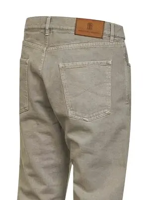 Brunello Cucinelli Garment-dyed Iconic Fit Jeans - Multicolor