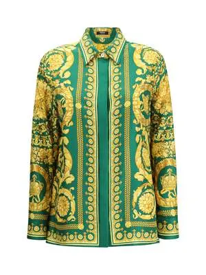 Versace Draped Shirts For Women