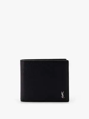 Saint Laurent Tiny Hammered Leather Wallet - Multicolor