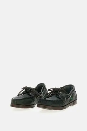 Paraboot Barth Suede Boat Shoes