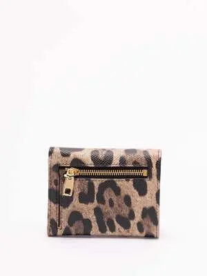 Dolce & Gabbana Leopard Print Wallet