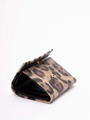 Dolce & Gabbana Leopard Print Wallet