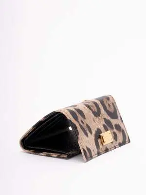 Dolce & Gabbana Leopard Print Wallet