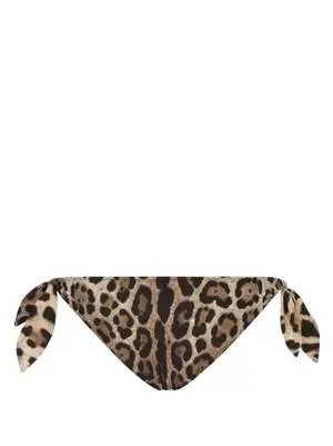 Dolce & Gabbana Bikini Bottom With Bows - Multicolor