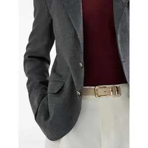 Brunello Cucinelli Deconstructed Blazer - Gray