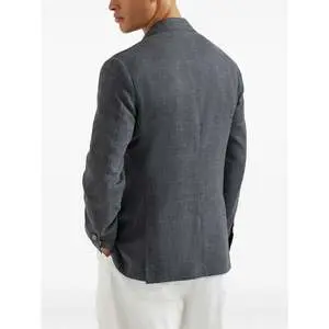 Brunello Cucinelli Deconstructed Blazer - Gray