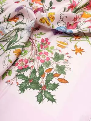 Gucci Printed Silk Foulard