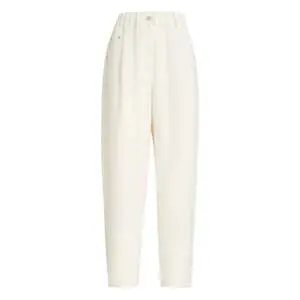 Brunello Cucinelli Tapered Trousers In Linen Blend