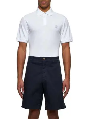 Brunello Cucinelli Cotton Blend Bermuda Shorts