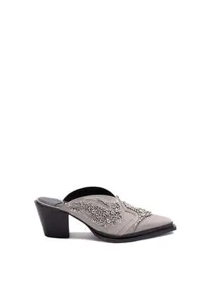 JIMMY CHOO Cece Mule Ii 60 Embellished Mules - Multicolor