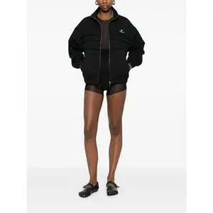 Rick Owens Sheer High-waisted Wide Leg Shorts