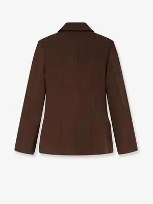TOTEME Slim Fit Tailored Jacket - Multicolor
