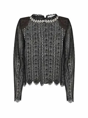 Self-portrait Crewneck Blouses