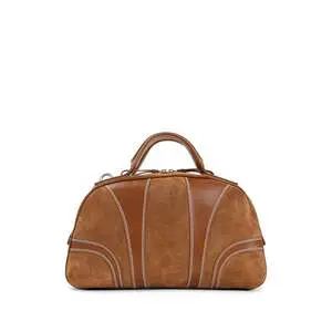 Dries Van Noten Panelled Calf Leather Shoulder Bag