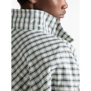 Prada Checked Zip-up Bomber Jacket