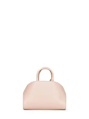 FERRAGAMO Dusty Pink Calfskin Leather Hug Xs Mini Bag - Multicolor