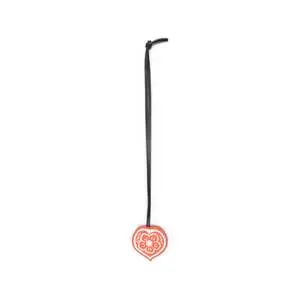 Kenzo Heart Detail Bag Accessory - Red