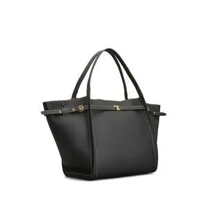 TOD'S Calf Leather Tote Bag - Black