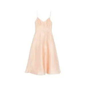 Alberta Ferretti Silk A-line Dress