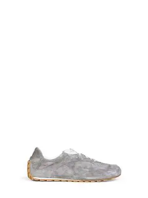 Bottega Veneta Basalt Suede Orbit Flash Sneakers - Multicolor