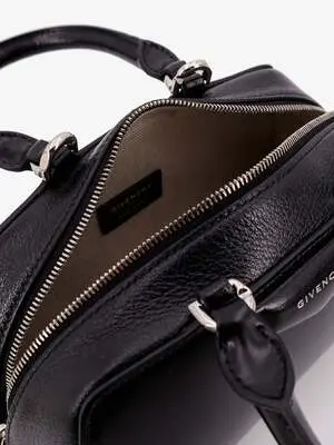 Givenchy Antigona Mini Leather Shoulder Bag - Black