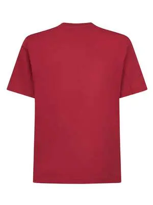 Brunello Cucinelli Cherry Solomeo Crest T-shirt
