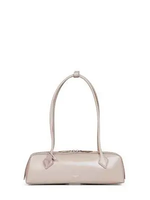 Alaïa Greige Le Teckel Medium Shoulder Bag - Multicolor