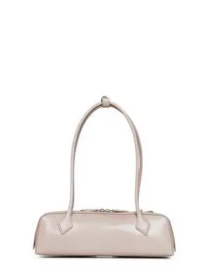 Alaïa Greige Le Teckel Medium Shoulder Bag - Multicolor