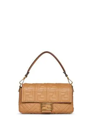 Fendi Croc Effect Shoulder Bags