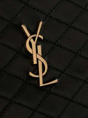 Saint Laurent Gaby Quilted Leather Shoulder Bag - Multicolor