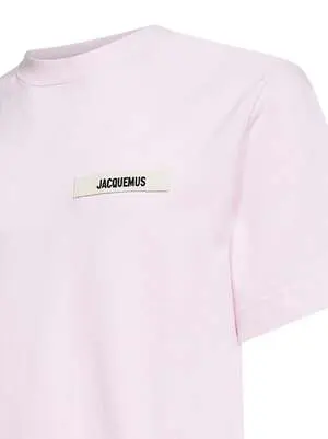 Jacquemus Pink The Gros Grain T-shirt - Multicolor