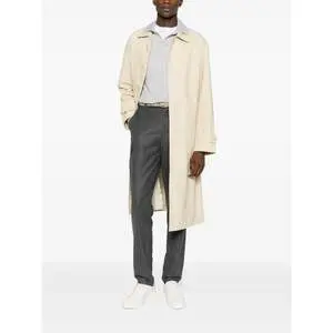 Brunello Cucinelli Ribbed Knit Half-zip Jumper - Gray