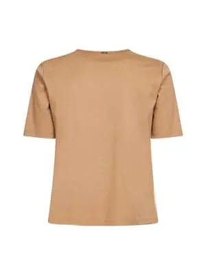 Herno Cotton Jersey T-shirt With Side Slit Detail