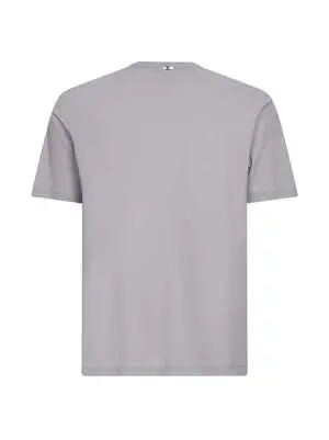 Herno Light Grey Lightweight Crepe Voile Jersey T-shirt