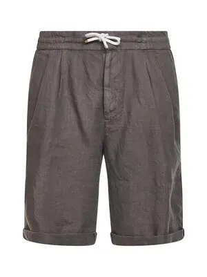 Brunello Cucinelli Linen Gabardine Bermuda Shorts