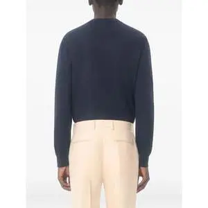 Valentino Garavani Vlogo Patch Wool Sweater