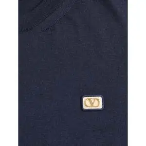 Valentino Garavani Vlogo Patch Wool Sweater
