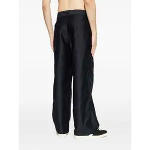 LEMAIRE Wide-leg Cotton Trousers