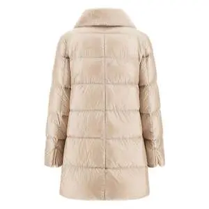 Herno Light Beige Down Jacket - Cream