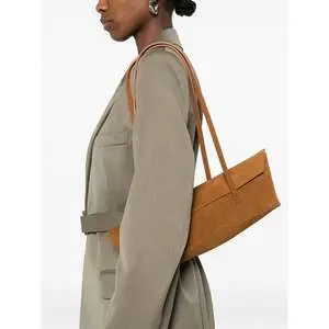 Christopher Esber Suede Shoulder Bag