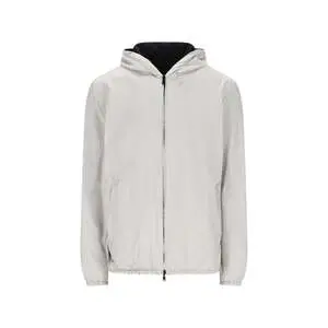 Herno Reversible Hooded Zip-up Jacket - Blue