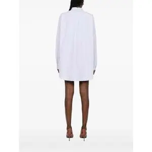 Prada Cotton Striped Zip-up Shirt