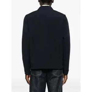 Herno Long Sleeve Buttoned Shirt Jacket - Black