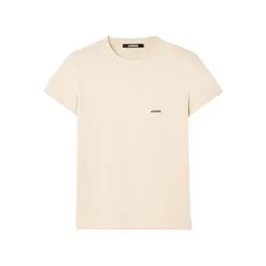 Jacquemus Cotton T-shirt With Logo Patch