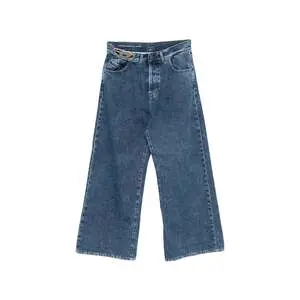 DIESEL® Wide-leg Denim Jeans - Blue